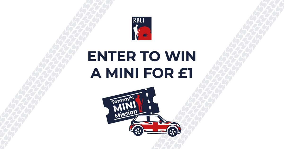 Tommy's MINI Mission has ended | Royal British Legion Industries MINI ...